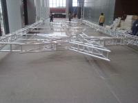 China Silver 50x3mm Tube  5M  Diameter  Aluminum Stage Lighting Truss  System  Can Be Choose For  Different Kinds Of Events for sale