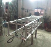 China Silver Straight Large Heavy Project Stage Lighting Truss 520*760mm for sale