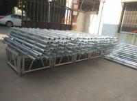 China Mobile Heavy Loading Outdoor Stage Platform Adjustable Height 1.22*1.22m Assembling for sale