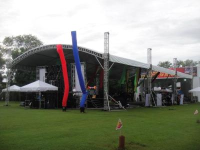 China Arc Roofiung Truss  System Aluminum Stage Trusses aluminum alloy  6082-T6 for sale