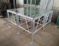 China High Loading And Light Weight  1.22 x 1.2 2M Portable Anti-Slip Waterproof  Stage Platforms With Different  Height for sale
