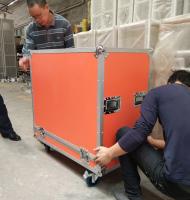 China 1000X500X500mm Black Color Waterproof 150KG Loading capacity  Aluminum Tool Cases With Foam for sale