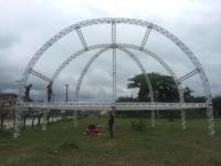 China 16m Span Outdoor Aluminum  Stage  Truss For Concert Truss , Corrosion Resistance for sale