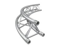China Different Degree Aluminum Spigot  Flat Pin Truss 250*250*3m  Length For Indoor Show And Wedding for sale