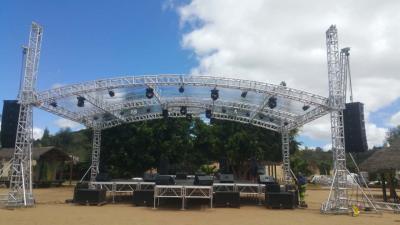 China Highly Used Oudoor Event Aluminum Stage Lighting Truss With Canopy for sale