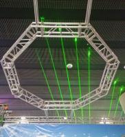 China Exhibtion Booth Or Stage Lighting Truss , 290mm or 300mm Aluminum Square Bolt Truss for sale