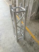 China 2 Meter 4 Sides Brace Tube 290 * 290mm Spigot Aluminum Stage Truss For Outdoor & Indoor for sale