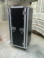 China Fireproof Aluminum Flight Case AMP Rack DJ Case With Drawer Table Wheels for sale