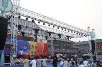 China Outdoor Aluminum Stage Truss With Aluminum Tube / LED Screen Truss for sale