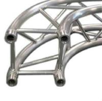 China Silver Aluminum Circle Truss / Star Arch Truss For Lighting for sale