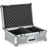 China Aluminum Travel Case Silvery 10mm Plywood / Moving Head Light Case for sale