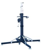China Black Color  Adjustable 2M To 6M Theatrical Light Truss Stands / Concert Truss System For Party Truss for sale