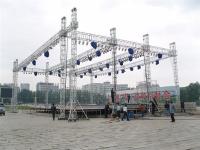 China Customized Height Aluminum Lighting Truss With Roof System / LED Alunimum Truss System for sale