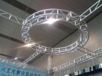 China Aluminum Circle Spigot Truss , Square Circular Truss For Display Decorate for sale