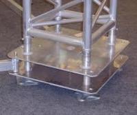 China Truss Coupler Scaffold Tubing Casting / Half Aluminum Clamp for sale