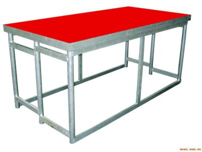 China Catwalk Portable Stage Platforms / Aluminum Folding Stage With 18mm Plywood for sale
