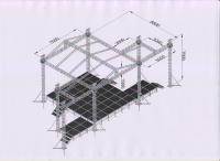 China Aluminum 6082-T6 Professional Stage Truss With High Technical Weld for sale