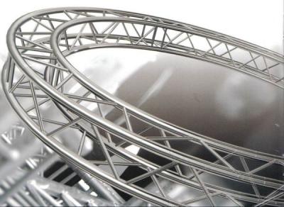 China Silver Aluminum Stage Truss Alu Lighting Truss For Trade Show for sale