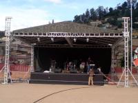 China Customized Height Aluminum Lighting Truss With Roof System / LED Alunimum Truss System for sale