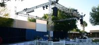 China Outdoor Concert / Party / Wedding Stage DJ Truss For Speakers for sale