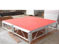 China Portable Mobile Stage platform in this Display Aluminum Stage Outdoor used for Concert With Adjustable Height Legs for sale