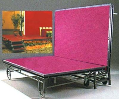China Red Exhibition Portable Stage Platforms / Waterproof Platform for sale