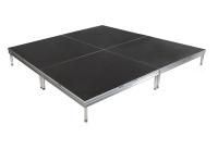 China Simple Moving Portable Stage Platforms Plywood for sale