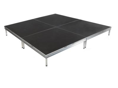 China Simple Moving Portable Stage Platforms Plywood for sale