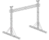 China Professional Aluminum Stage Truss With Roof System / LED Truss System for sale