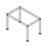 China Aluminum Space Stage Lighting Truss Structure 4 Pillar Truss Stand For Concert Event for sale