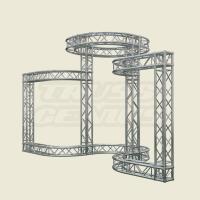 China 12*10*10M OEM High Loading Aluminum Stage Roofing Truss Systems With TUV and SGS for sale