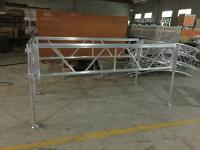 China 6082-T6 Aluminum Assemble Plywood Stage / 1.22 X 2.44m Outdoor Event Portable Stage for sale