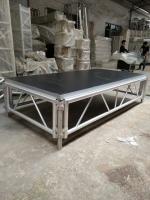 China Aluminum Outdoor  Movable Stage Platform , Portable DJ Stage Outdoor Adjustable Height Stage for sale