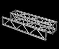 China 400*400*3m 6082-T6 Material Aluminum Square Truss Durable Roof Truss For Exhibition And Events for sale