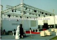 China Used Aluminum Spigot Roof Truss With Tent , Outdoor Trade Show Event  Aluminum DJ Truss for sale