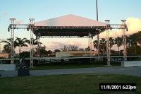China Customer LED Screen Stage Lighting Truss/ Alloy Aluminum Tube Truss for sale