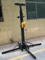 China Heavy Duty 250 KG Lifting Tower / Crank Stand For Event Lighting Truss for sale