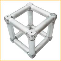 China Six Corner Connector Screw Aluminum Roof Truss Accessories 250*250*250 MM for sale