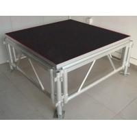 China Professional Portable Stage Platforms / Aluminum Folding Stage With 18mm Plywood for sale