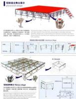 China Exhibition Portable Moving Stage Platform / Aluminum Concert Stage for sale