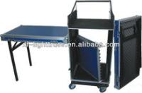 China 2U to 24U Standard Rack Flight Case With 9mm Plywood / Trolley Case for sale