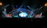 China Adjustable Movable Stage Platform , Aluminum Plywood Platform Stage for sale