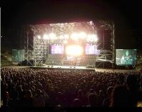 China Catwalk Portable Stage Platforms / Aluminum Folding Stage With 18mm Plywood for sale