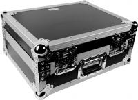 China Black 9mm Plywood / Rack Flight Case With Wheels / Storage Cases for Light for sale