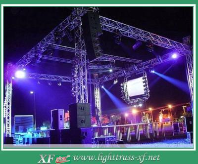 China Aluminum Favorites Compare Aluminum Stage Truss  / Aluminum Truss System for sale