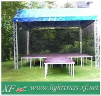 China 6082-T6 Aluminum Movable Stage Platform / 1.22 X 1.22m Outdoor Portable Stage for sale