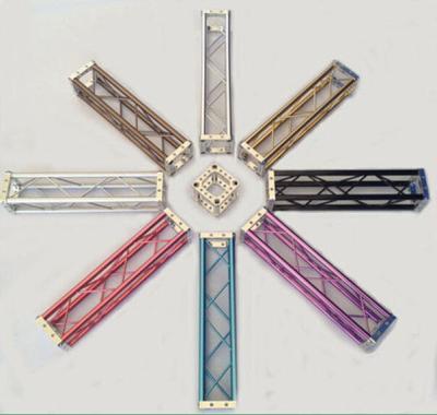 China 150 x 150MM Colorful Aluminum Mini Bolt Truss For Exhibition Booth for sale