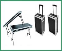 China Custom Portable Aluminum Tool Case / Black Handle Equipment Case for sale