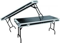 China Black Moving Head Light Aluminum Tool Case Stage Platform Easy / Fexible for sale