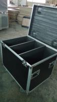 China 9 MM 6U 3 Partitions Flight Case For Cables ,  Aluminum Ata Flight Case for sale